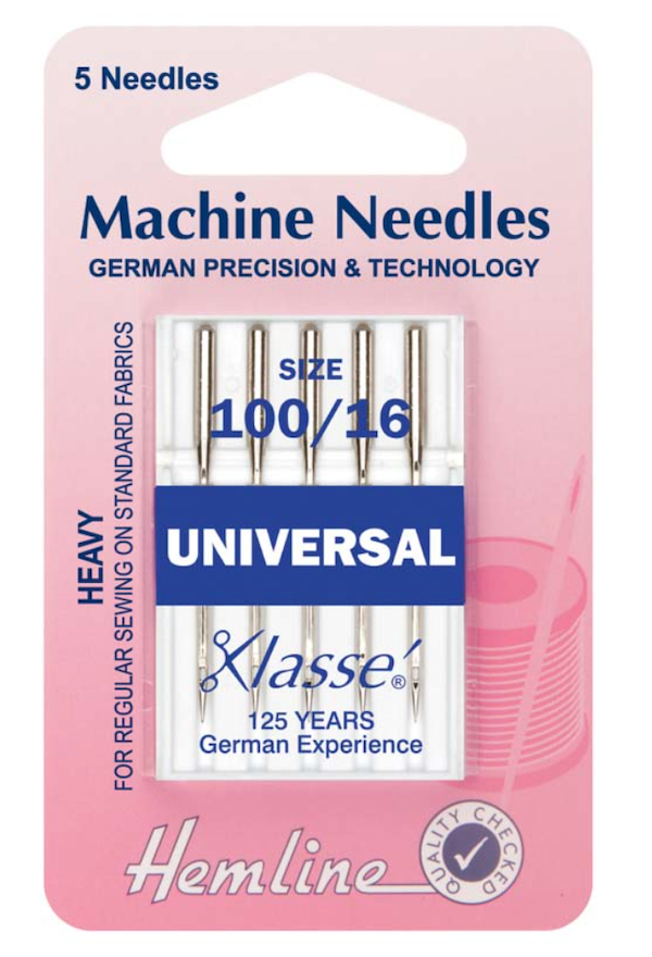 Universal Needles - Size 100/16 - Pack of 5 – The Patchwork Shop