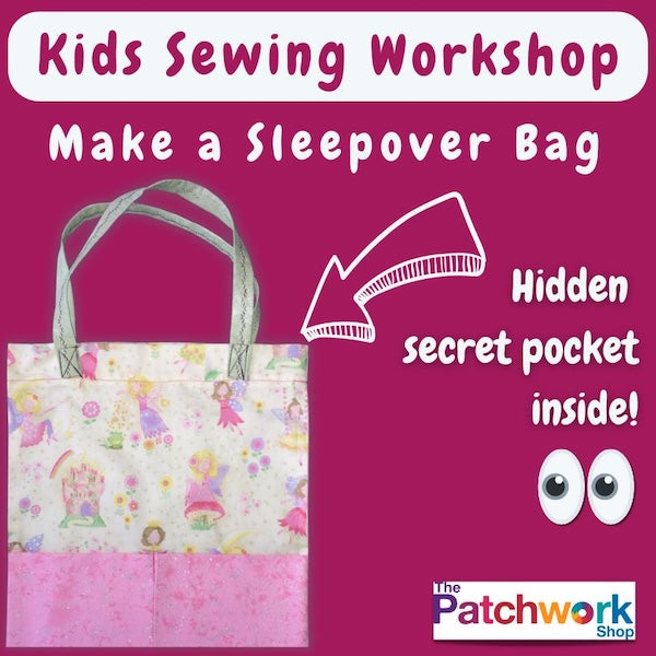 Kids Sewing Workshop – Sleepover Tote Bag | Age 9+ | Newent – The ...